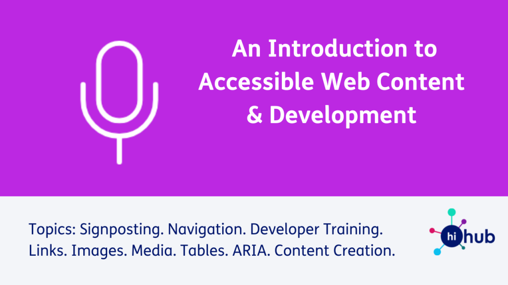 An Introduction to Accessible Web Content & Development - Hassell Inclusion
